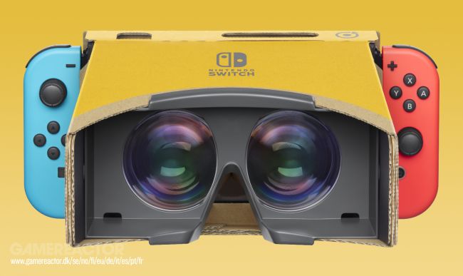 Budete moci použít svůj Labo: VR Kit k hraní Virtual Boy na Switchi ...
