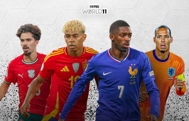 Toto je 26 hráčů v užším výběru FIFPRO Men's World 11 v roce 2025 ...