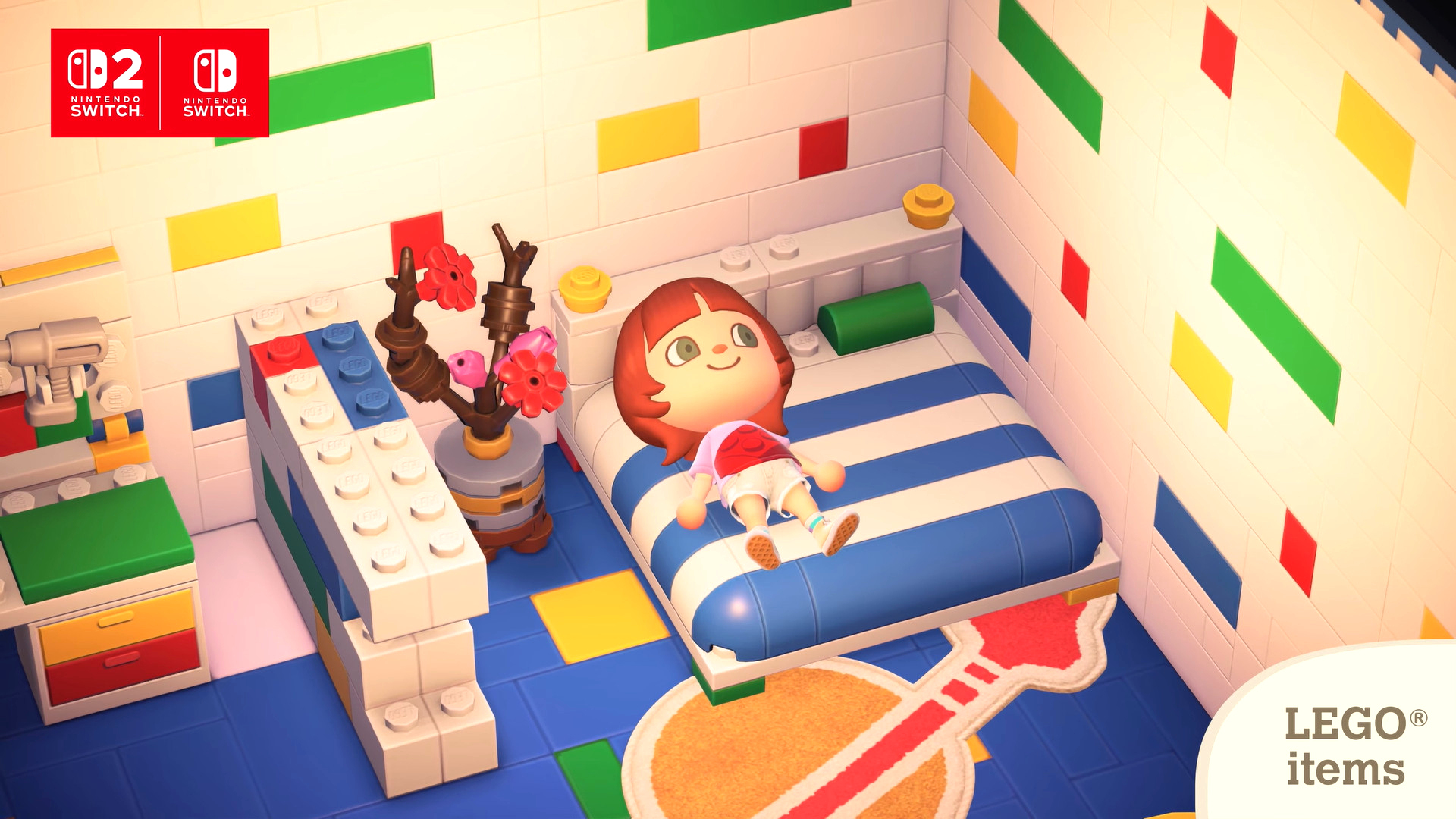 Animal Crossing: New Horizons 3.0 obsahuje Lego předměty a vesničany ze ...