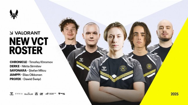 Team Vitality oznamuje aktualizovaný Valorant Champions Tour